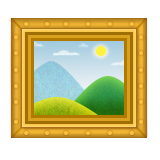 🖼️ Framed Picture on Apple iOS 10.0