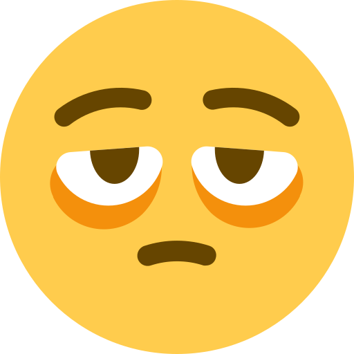 Face with Bags Under Eyes on Discord 17.0.1