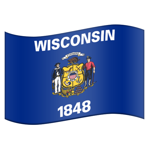 🏴󠁵󠁳󠁷󠁩󠁿 Flag for Wisconsin (US-WI) on Emojipedia Sample Images 11.1