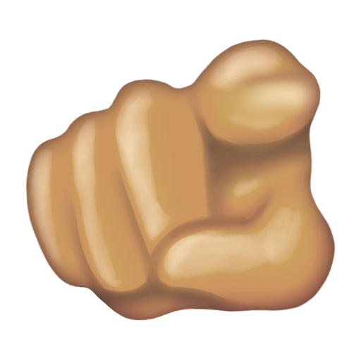 🫵🏼 Index Pointing at the Viewer: Medium-Light Skin Tone on Emojipedia ...