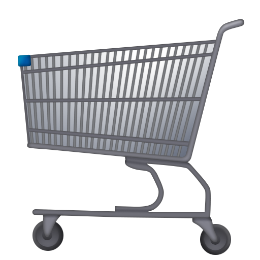 🛒 Shopping Cart on Emojipedia Sample Images 5.0