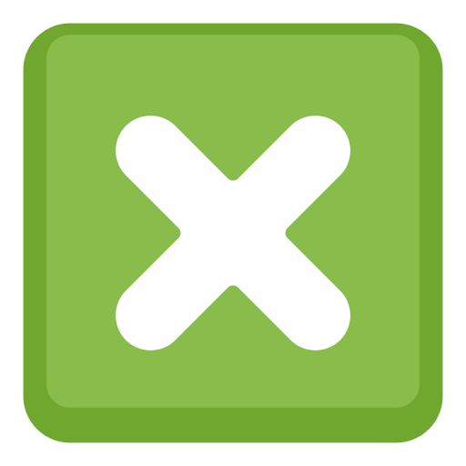 Cross Mark Button on Facebook 2.1