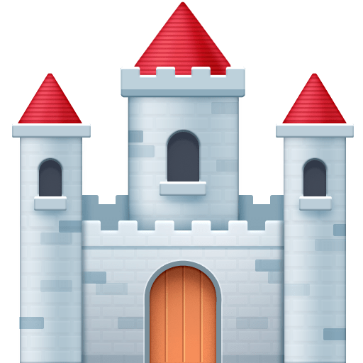 Castle And Book Emoji