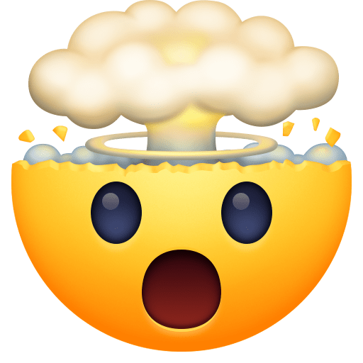 🤯 Exploding Head on Facebook 16.0