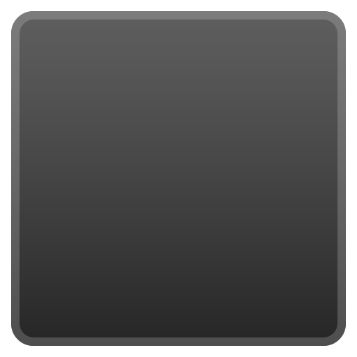 ⬛ Cuadrado Negro Grande en Google Noto Color Emoji Android 10.0
