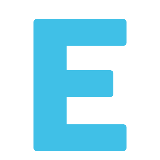 Regional Indicator Symbol Letter E on Google Noto Color Emoji Android 11.0