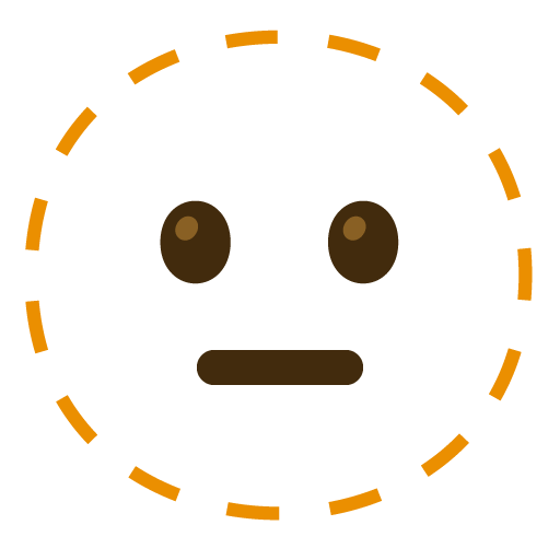 🫥 Cara Con Las Líneas Punteadas en Google Noto Color Emoji 15.1