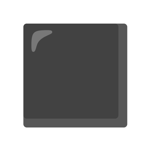 ️ Black Medium Square on Google Noto Color Emoji 16.0 June Update