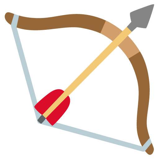 🏹 Bue Og Pil på Google Noto Color Emoji 16.0 June Update