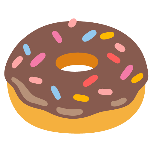 🍩 Donut op Google Noto Color Emoji 16.0 June Update