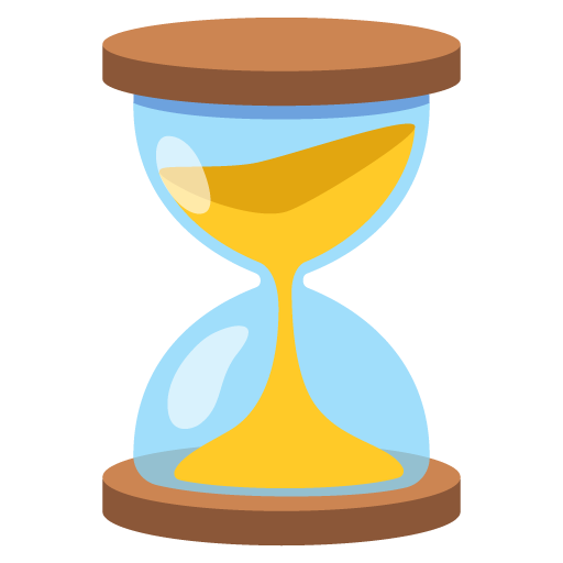 ⏳ Hourglass Not Done on Google Noto Color Emoji 17.0