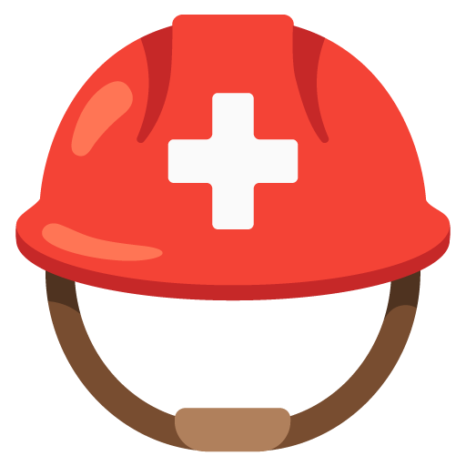 ⛑️ Rescue Worker’s Helmet on Google Noto Color Emoji 17.0
