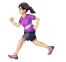 🏃🏻‍♀️ Woman Running: Light Skin Tone on Huawei HarmonyOS 4.0