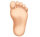 🦶🏻 Foot: Light Skin Tone on Huawei HarmonyOS 5.0