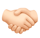 🤝🏻 Handshake: Light Skin Tone on Huawei HarmonyOS 5.0