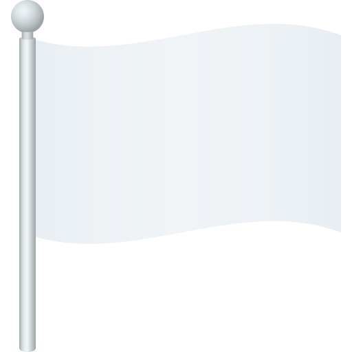 🏳️ White Flag on JoyPixels 7.0