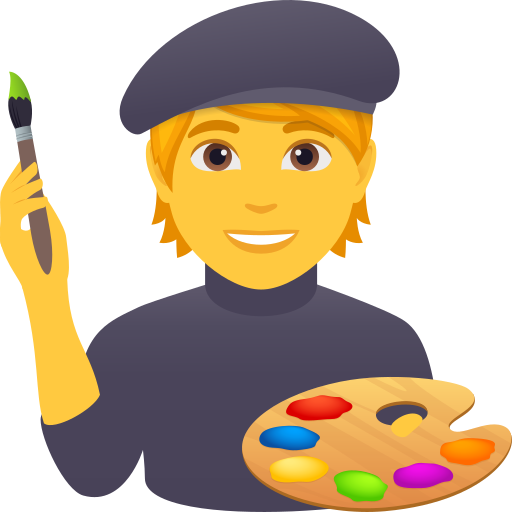 🧑‍🎨 Artista em JoyPixels 10.0