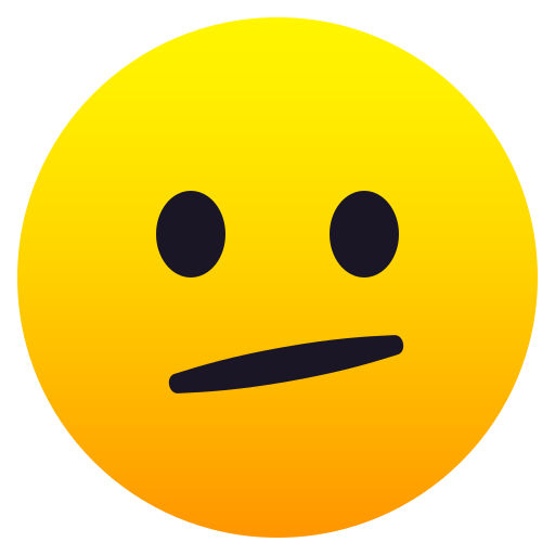 🫤 Face with Diagonal Mouth on JoyPixels 10.0