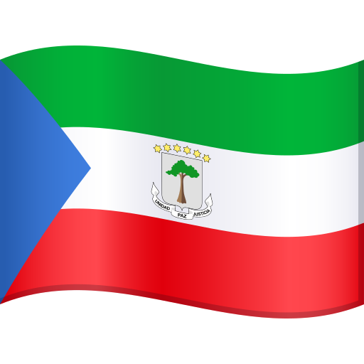 🇬🇶 Bandera: Guinea Ecuatorial en JoyPixels 10.0