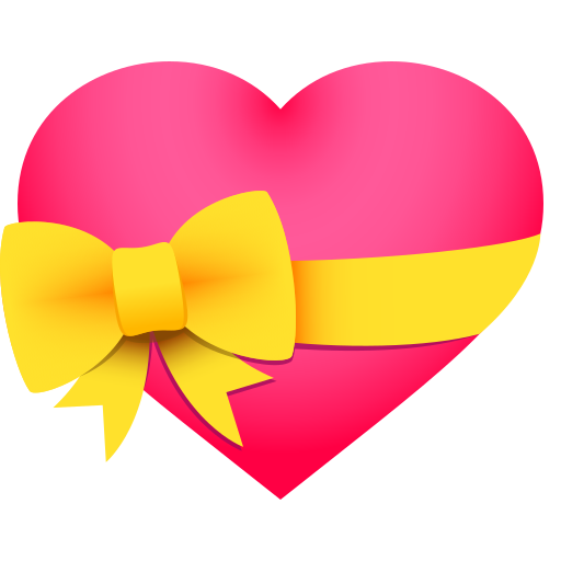 💝 Heart with Ribbon on JoyPixels 10.0