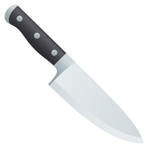 🔪 Faca De Cozinha em JoyPixels 10.0
