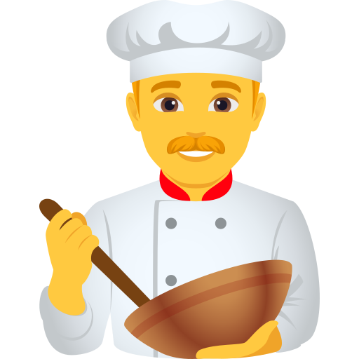👨‍🍳 Cozinheiro em JoyPixels 10.0