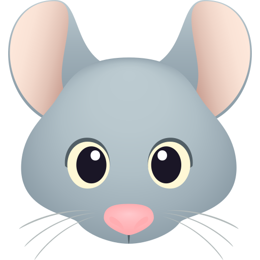 🐭 Mouse Face on JoyPixels 10.0