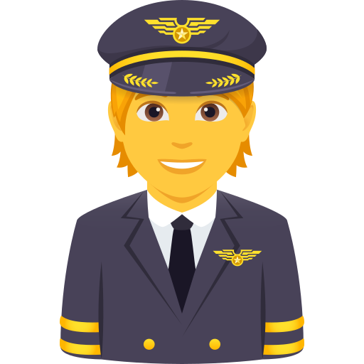 🧑‍ ️ Pilot on JoyPixels 10.0