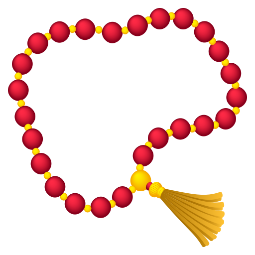 📿 Prayer Beads on JoyPixels 10.0