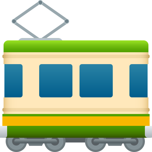 🚃 Railway Car on JoyPixels 10.0