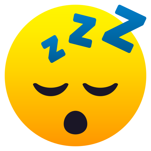 😴 Sleeping Face on JoyPixels 10.0