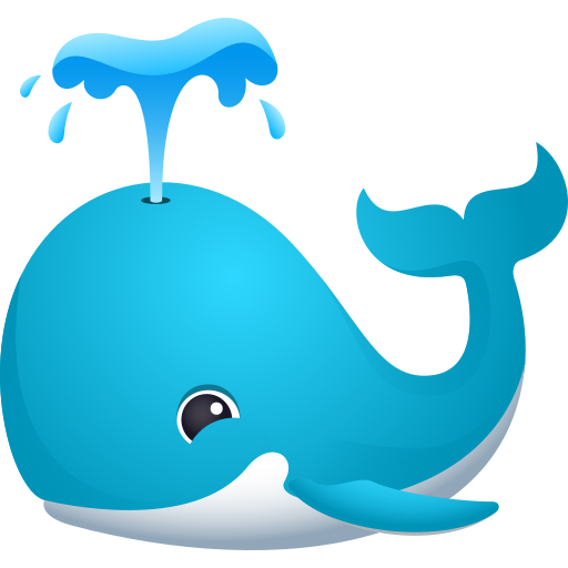 🐳 Spouting Whale on JoyPixels 10.0