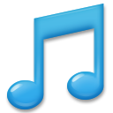 LG G4上的🎜 Beamed Ascending Musical Notes