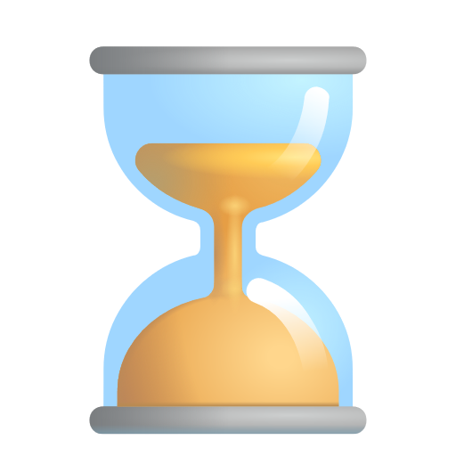 ⌛ Hourglass Done on Microsoft 3D Fluent 15.1
