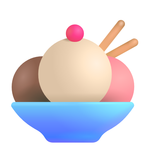 🍨 Ice Cream on Microsoft 3D Fluent 15.1