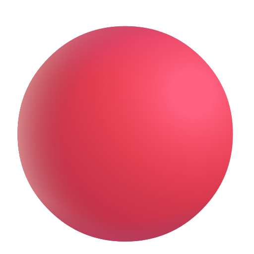 🔴 Red Circle on Microsoft 3D Fluent 15.1