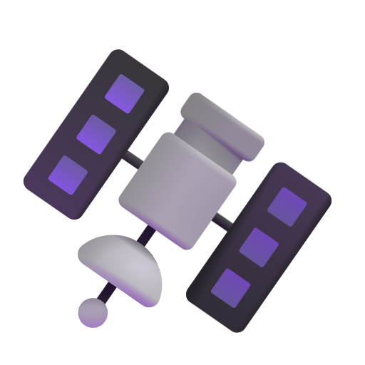 🛰️ Satellite on Microsoft 3D Fluent 15.1