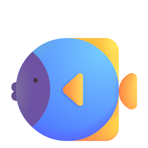🐠 Tropical Fish on Microsoft 3D Fluent 15.1