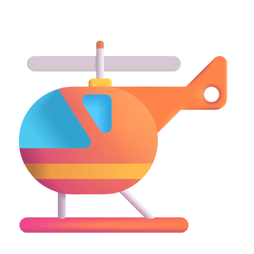 Microsoft 3D Fluent 16.0의 🚁 헬리콥터