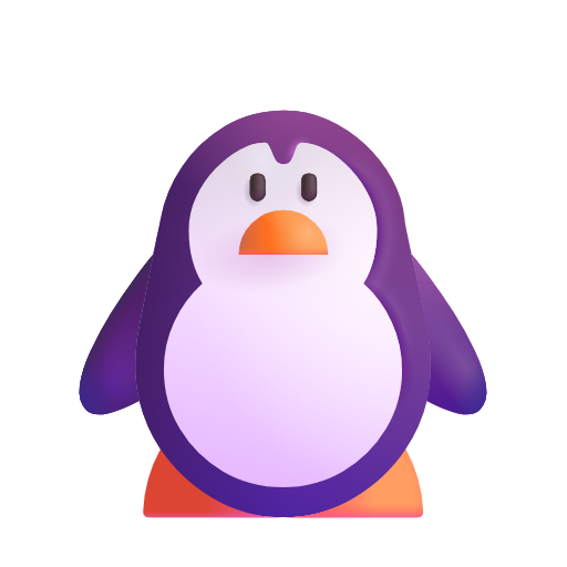 🐧 Pinguin auf Microsoft 3D Fluent 16.0