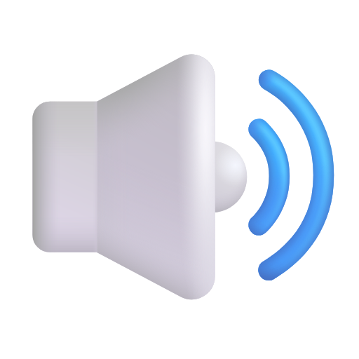 🔊 Altavoz a Volumen Alto en Microsoft 3D Fluent 16.0