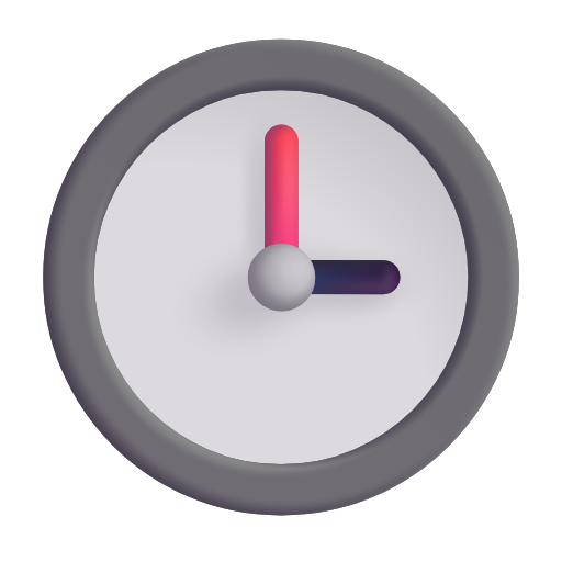 Microsoft 3D Fluent 16.0의 🕒 세 시