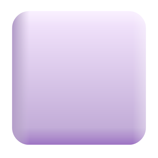 ⬜ Cuadrado Blanco Grande en Microsoft 3D Fluent 16.0