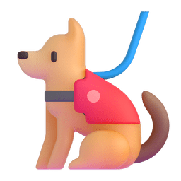 🐕‍🦺 Service Dog on Microsoft Teams (3D Animated) 1.0