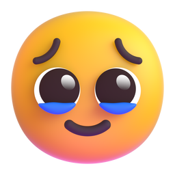 🥹 Face Holding Back Tears on Microsoft Teams (3D Animated) 15.1