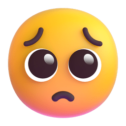 🥺 Pleading Face on Microsoft Teams (3D Animated) 15.1