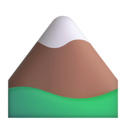 🏔️ Montanha Com Neve em Microsoft Teams (3D Animated) 15.1