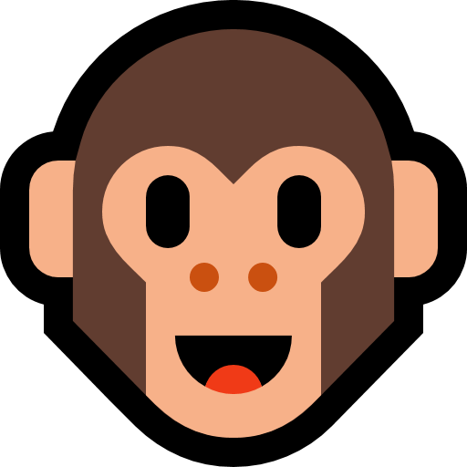 🐵 Monkey Face on Microsoft Windows 11