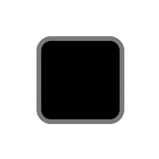 Black Medium-Small Square on Microsoft Windows 11 22H2