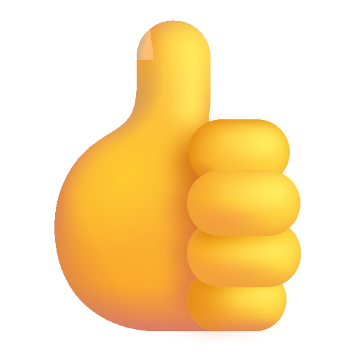  Thumbs Up Sign Emoji Copy And Paste Emoji Stock